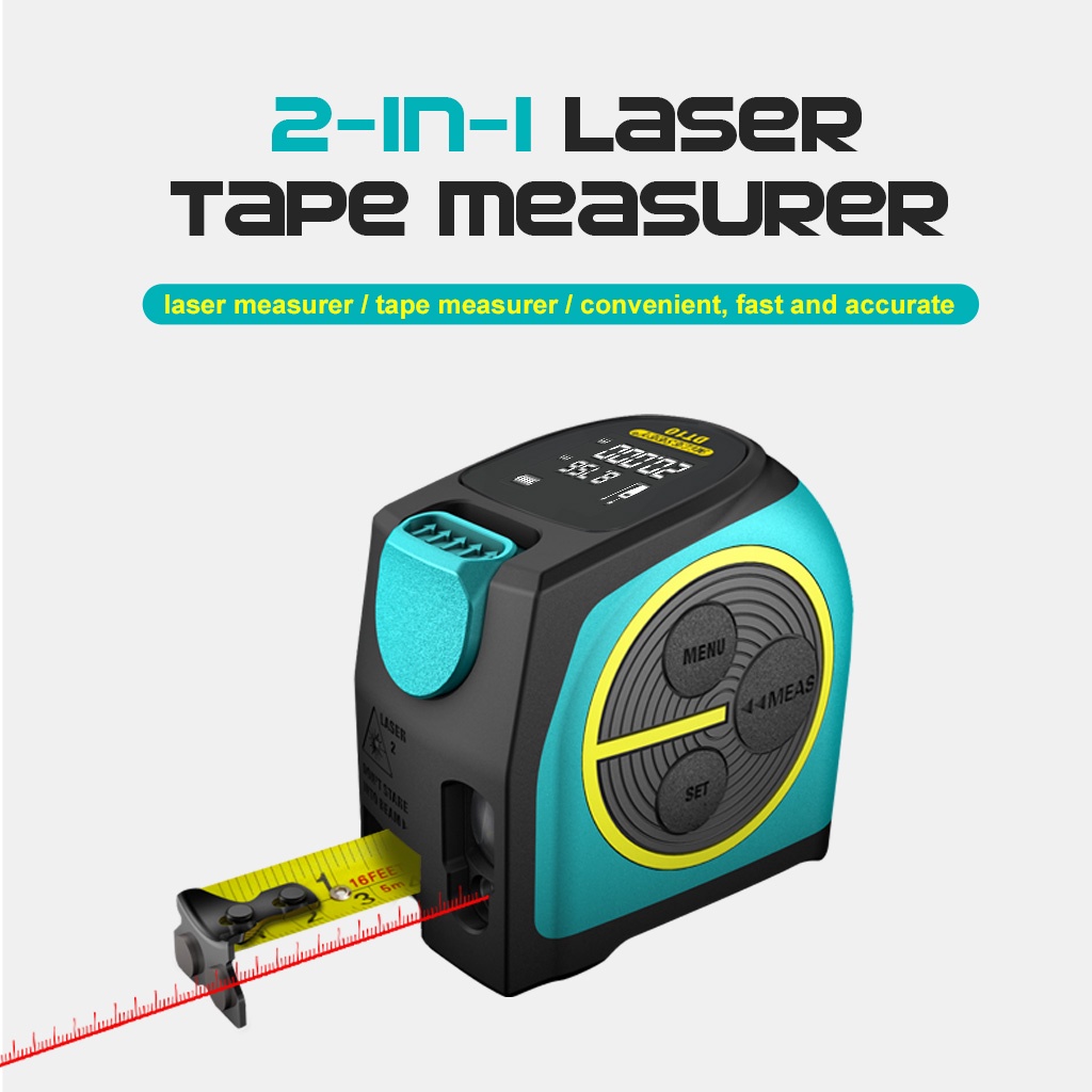 Mileseey & Dtape DT10 2 in 1 Laser Distance Meter 40m Portable Digital ...