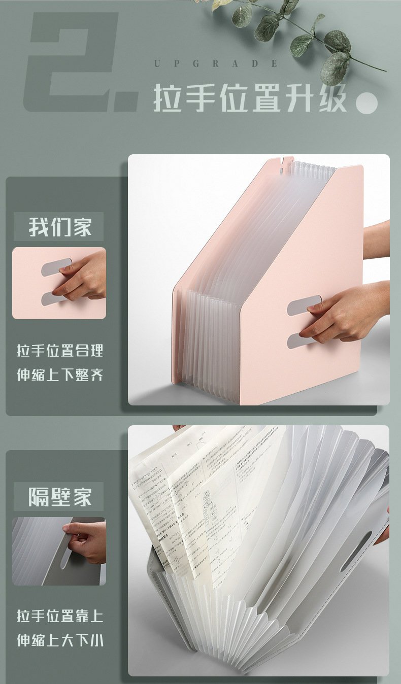 🔥Ship 24H🔥Desktop Accordion File Folder Expanding File Organiser ...