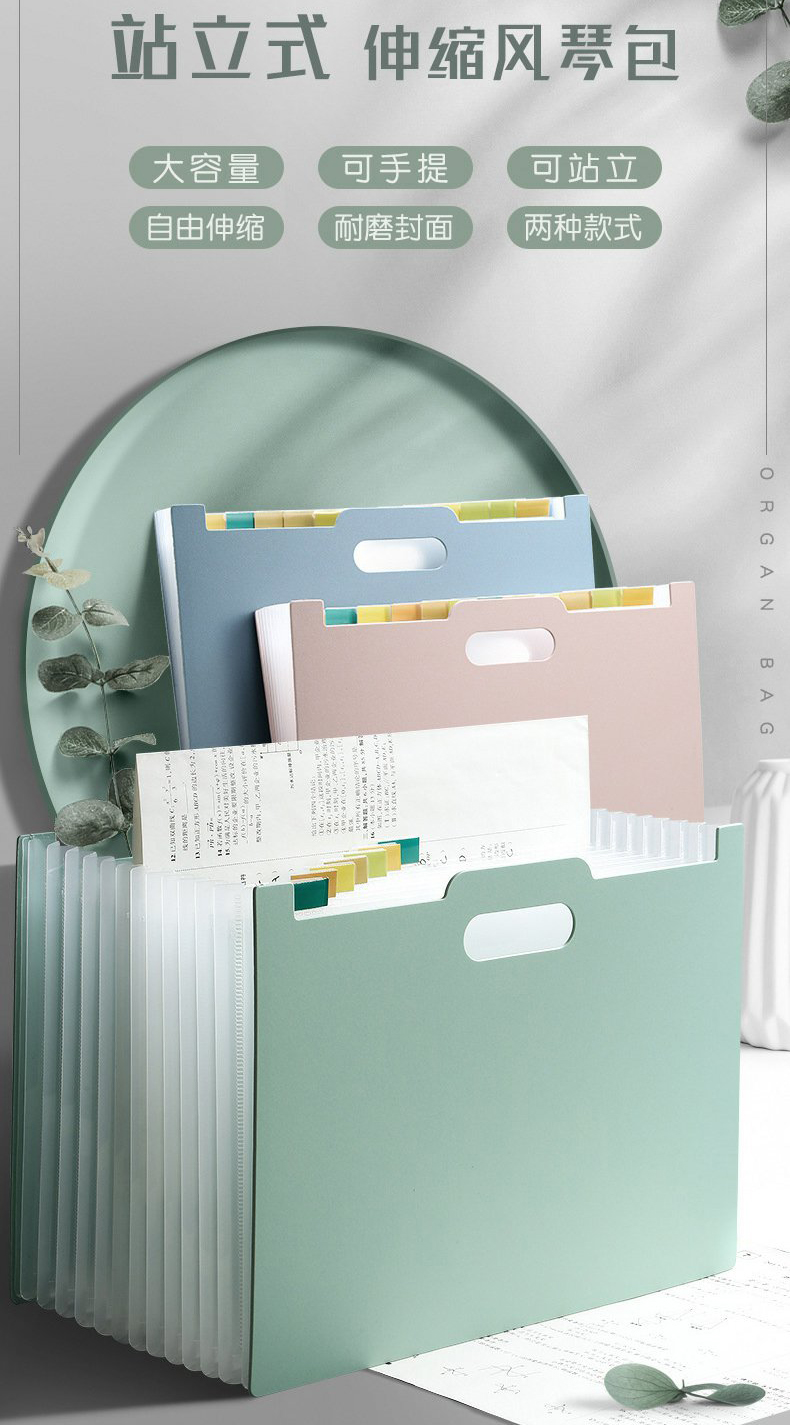 🔥Ship 24H🔥Desktop Accordion File Folder Expanding File Organiser ...