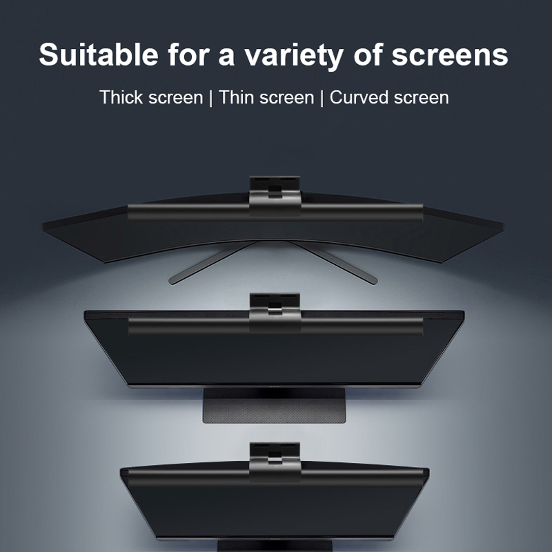 RGB Led Monitor Light Bar Dimmable Lampu Monitor Screenbar Desk Lamp ...