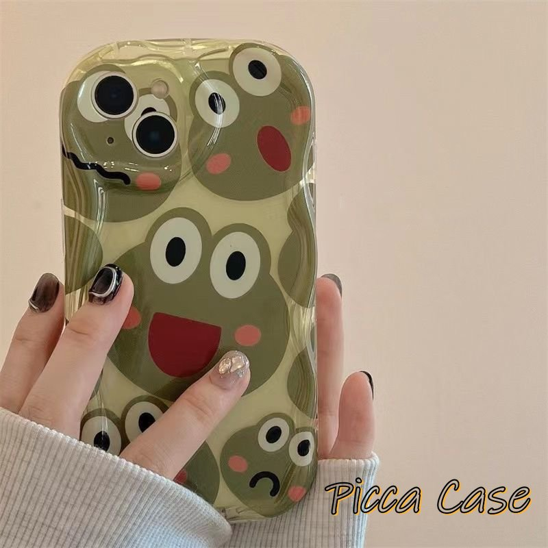 Cartoon Cute Funny Crocodile Dinosaur Frog Phone Case Compatible For ...