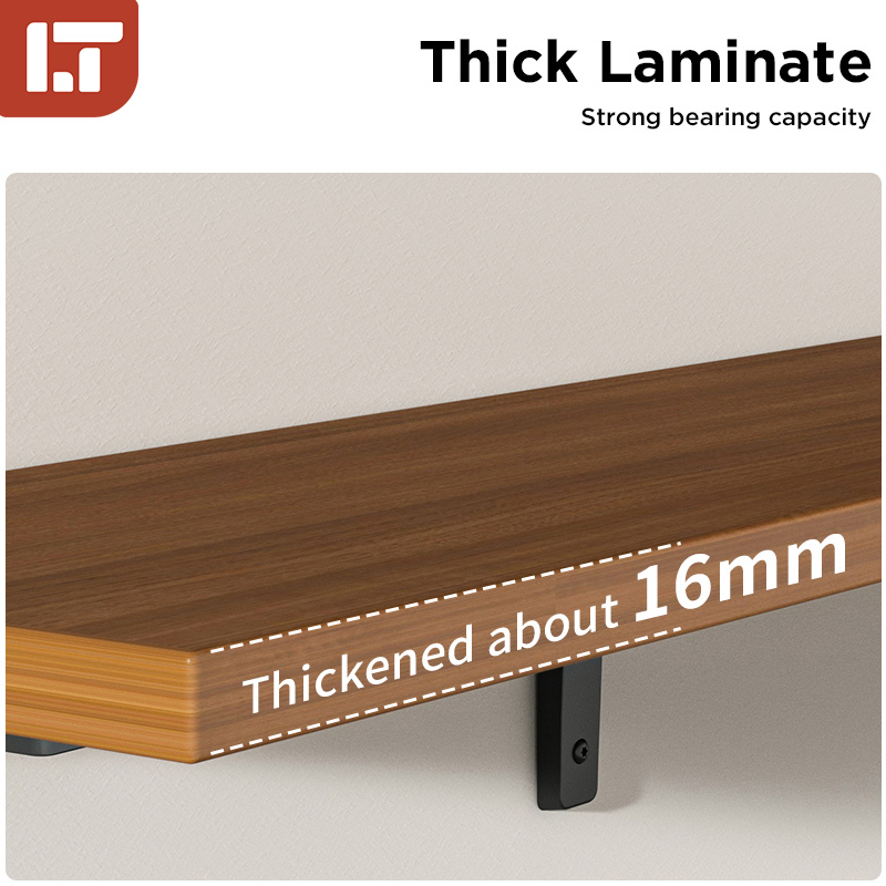 Floating Wall Mount Shelf Home Living 40cm/60/cm/80cm/100cm Rak Hiasan ...