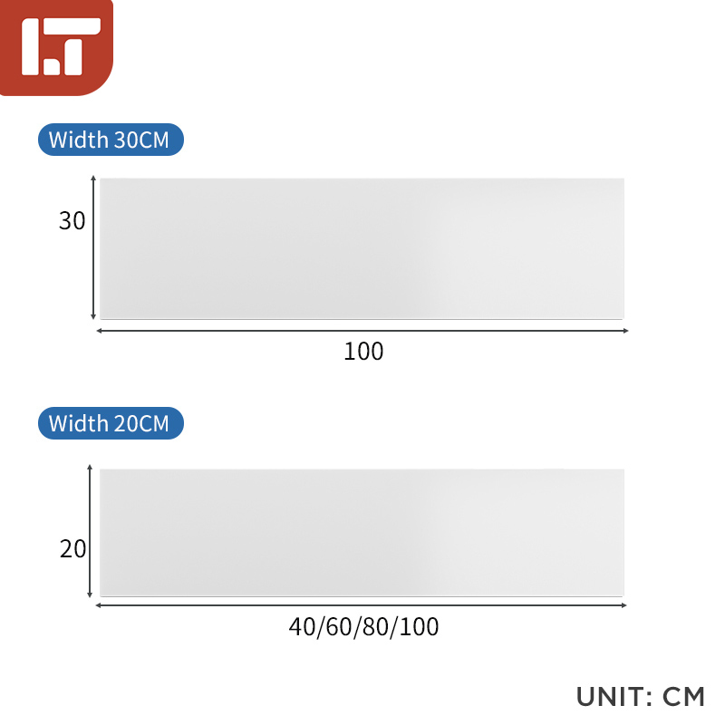 Floating Wall Mount Shelf Home Living 40cm/60/cm/80cm/100cm Rak Hiasan ...