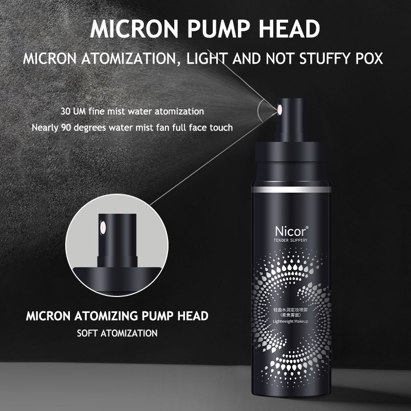 NICOR 3-In-1 Setting Spray - Hydrate + Illuminate + Set (100ml) Cruelty ...