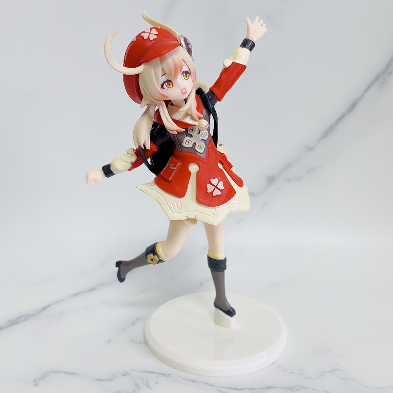 16cm Genshin Impact Anime Figure Klee Suzie Yeung Spark Knight Cute ...