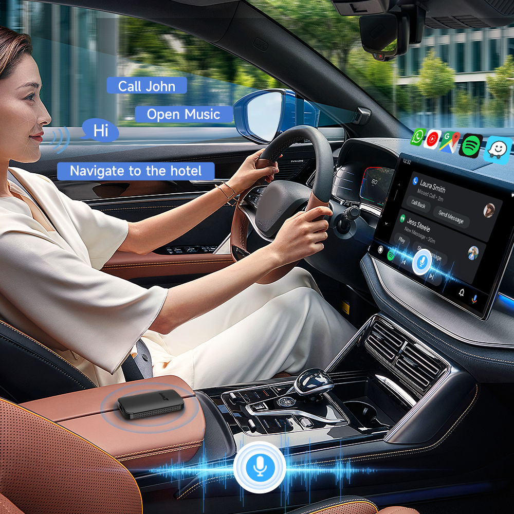 Carlinkit A2A Convert Wired Android Auto to Wireless Android Auto Plug ...