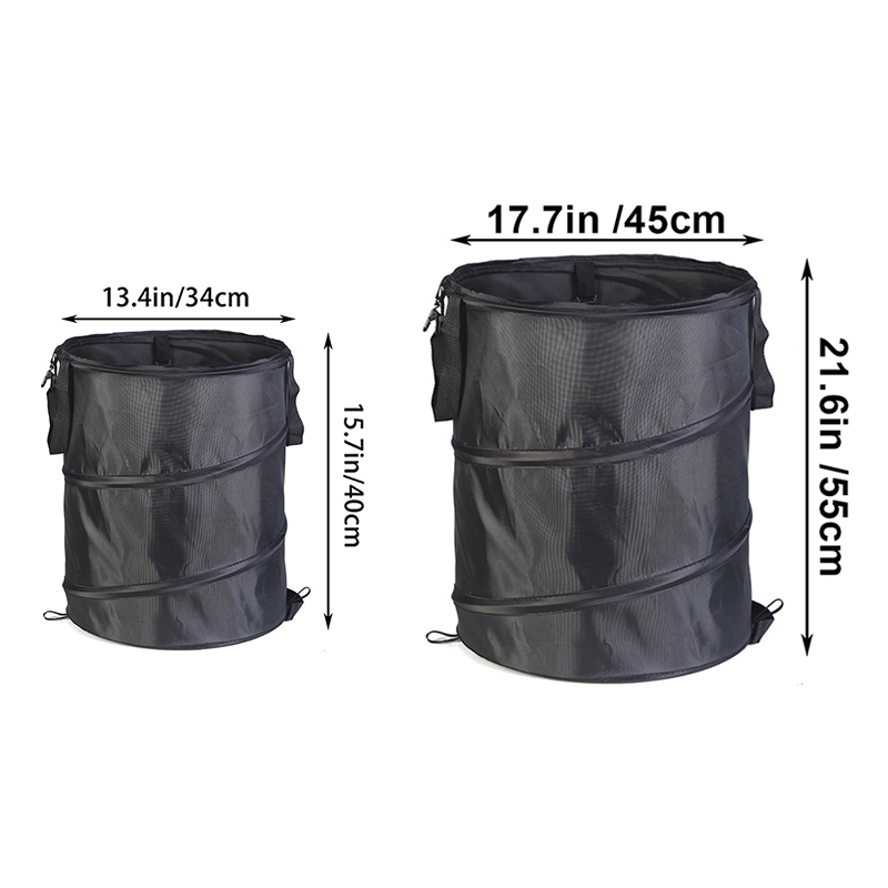 Collapsible Trash Can, Pop-Up Trash Can/Recycle Bin Car Garbage Can ...