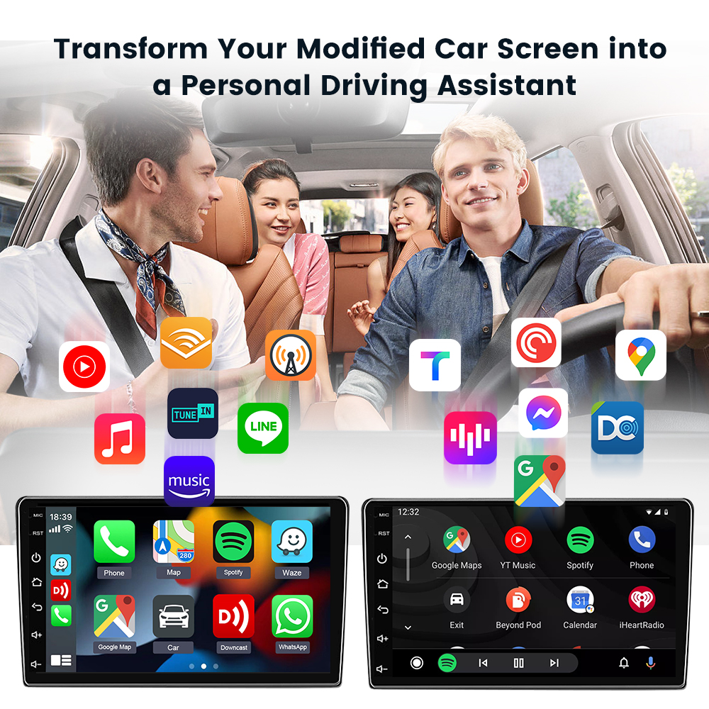 Carlinkit CCPM Wired Android Auto Wired Apple Carplay for Android ...