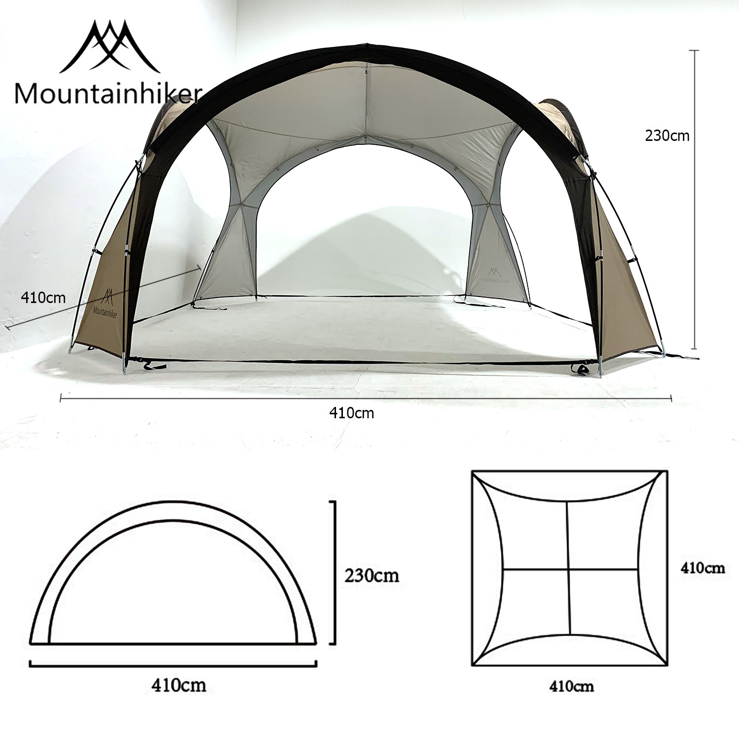 ⚡️Ready stock⚡️ MOUNTAINHIKER Dome Tent Outdoor Portable Tent Shelter ...