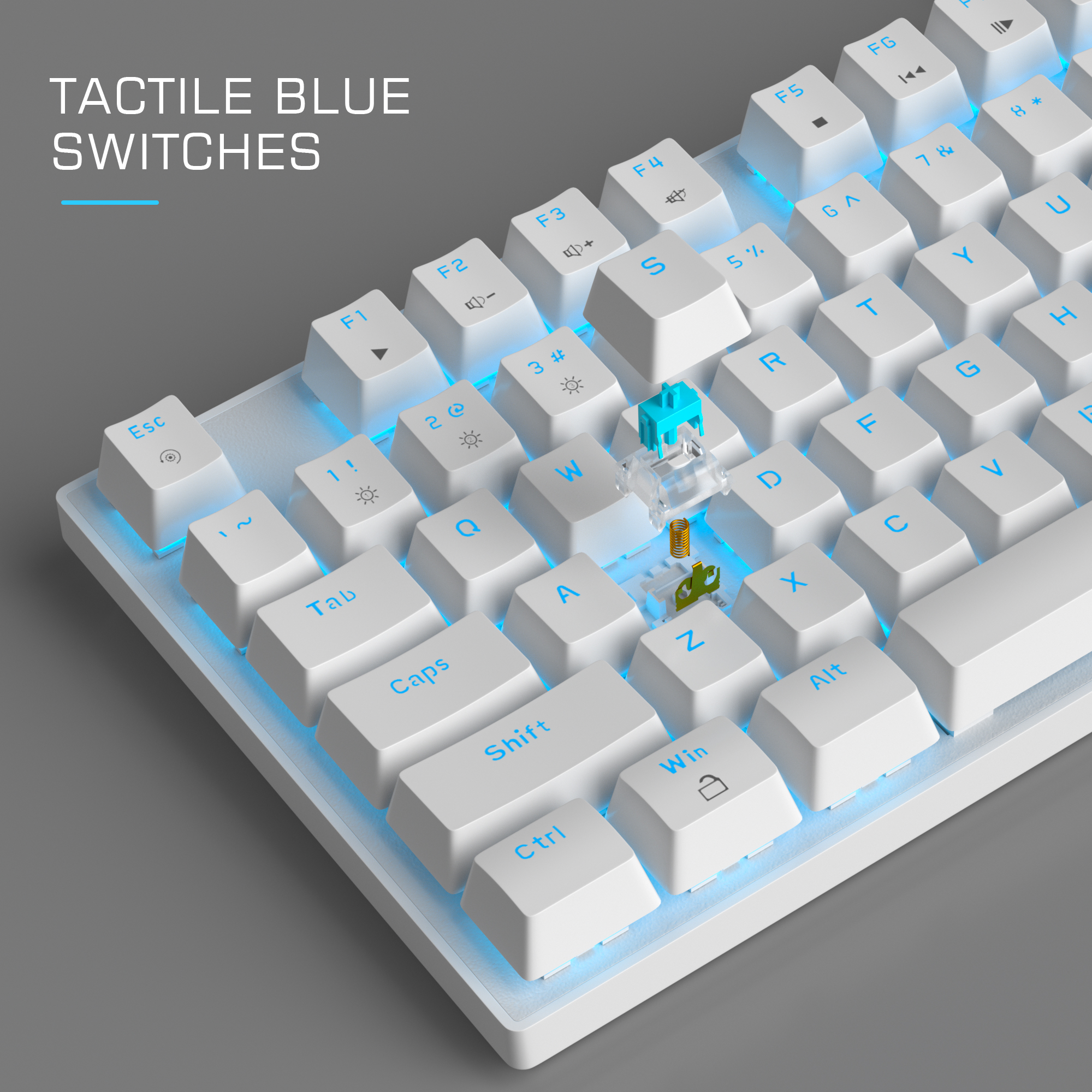 MageGee Mechanical Gaming Keyboard and Mouse Combo Set Wired LED ...
