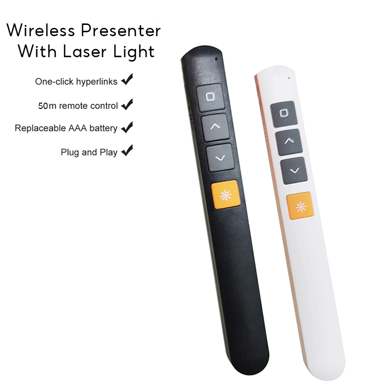 Ppt Red Laser Page Turning Pen 2 4g Rf Wireless Presentation Presenter