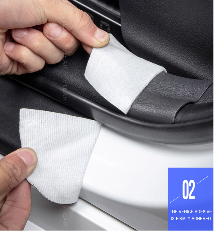4pcs For Toyota Corolla Cross Car Door Sill Scuff Protector Sticker PU ...