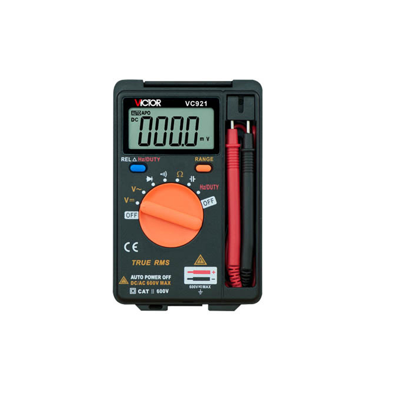 Original VICTOR VC921 3 3/4 Multitester TRUE RMS Electrical Handheld ...