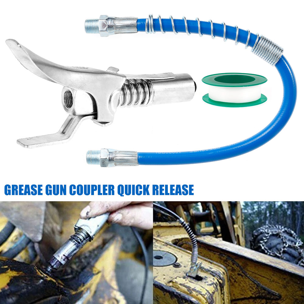 Grease Tool Coupler 10000 PSI Grease Tool Tip Grease Tool Fittings with ...