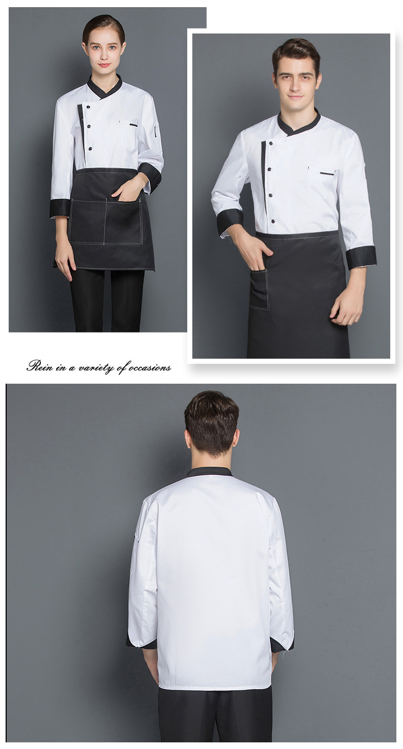 🔥🇲🇾MALAYSIA READY STOCK🔥Chef Uniform Baju Shirt Jacket Hotel Chef ...