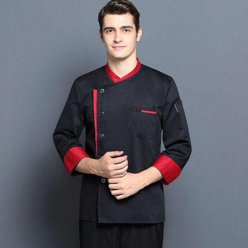 🔥🇲🇾MALAYSIA READY STOCK🔥Chef Uniform Baju Shirt Jacket Hotel Chef ...