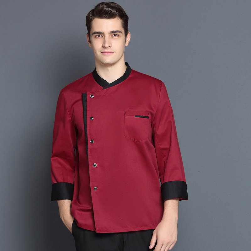 🔥🇲🇾MALAYSIA READY STOCK🔥Chef Uniform Baju Shirt Jacket Hotel Chef ...
