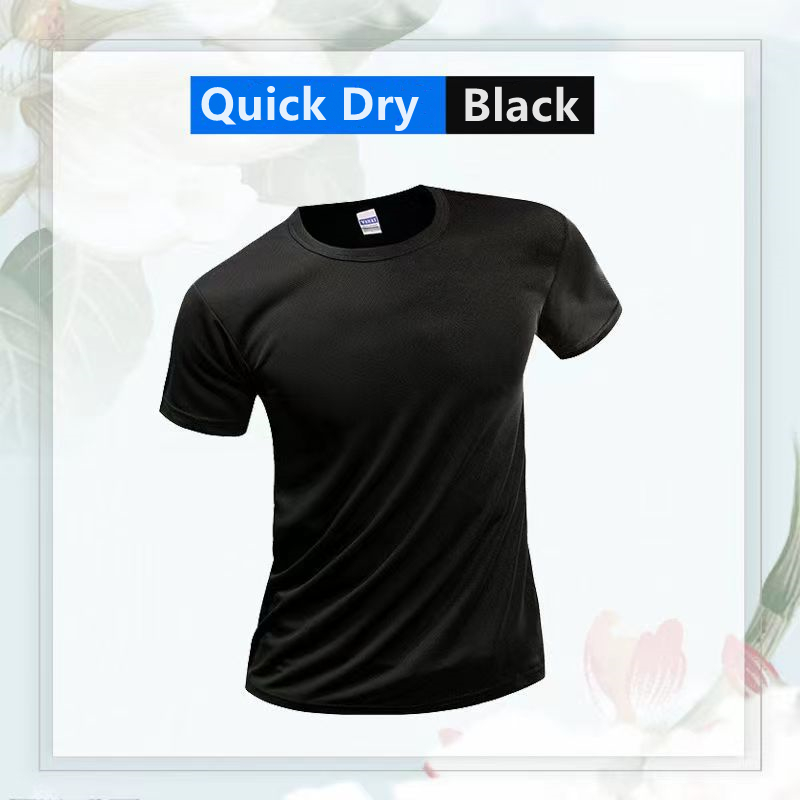 Unisex Quick Dry T-shirts Sportswear Beathable Running Top Comfort T ...