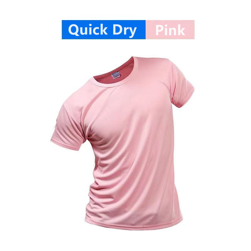 Unisex Quick Dry T-shirts Sportswear Beathable Running Top Comfort T ...