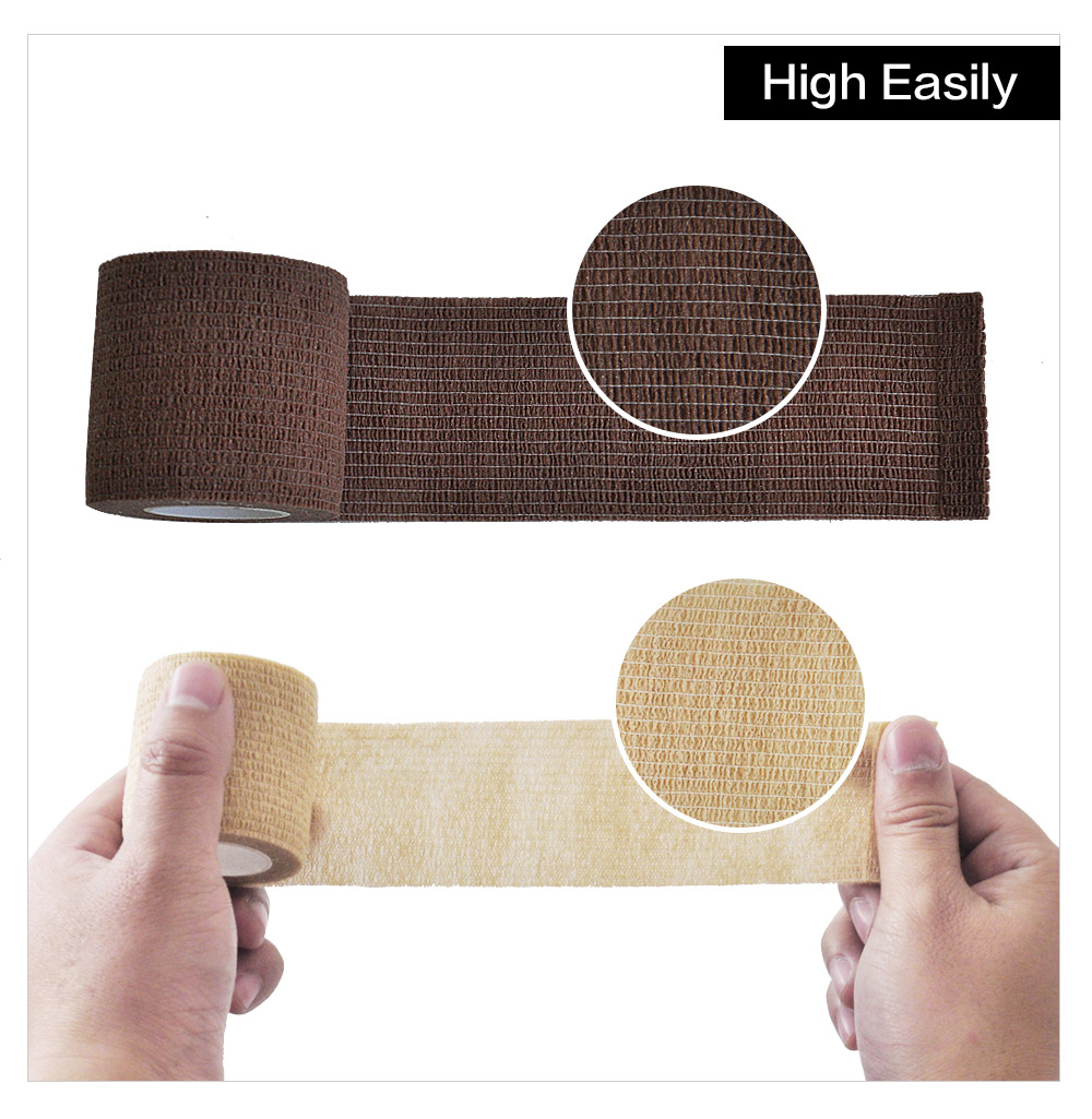 Colorful Self Adhesive Elastic Bandage Tape 4.5m Elastoplast For Finger ...