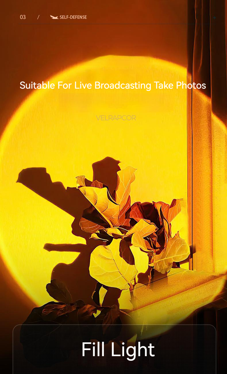 Smiling Shark SD1003 Led Torch Light Photography Flashlight RGB White ...