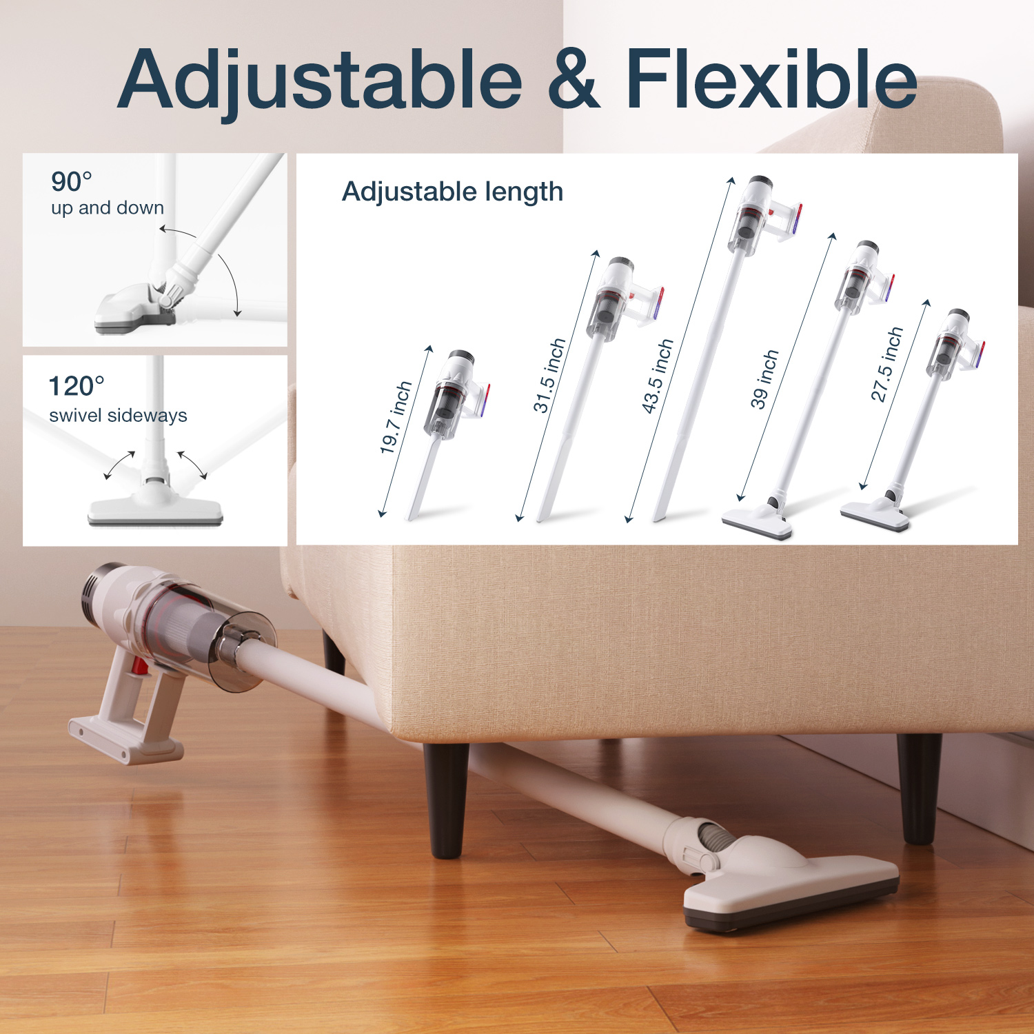 Keromee Cordless Handheld Vacuum Cleaner Portable wireless Mini vacuum ...