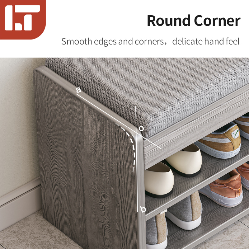 Shoe Cabinet with Cushion Sofa Shoe Rack Modern Shoes Storage Cabinet ...