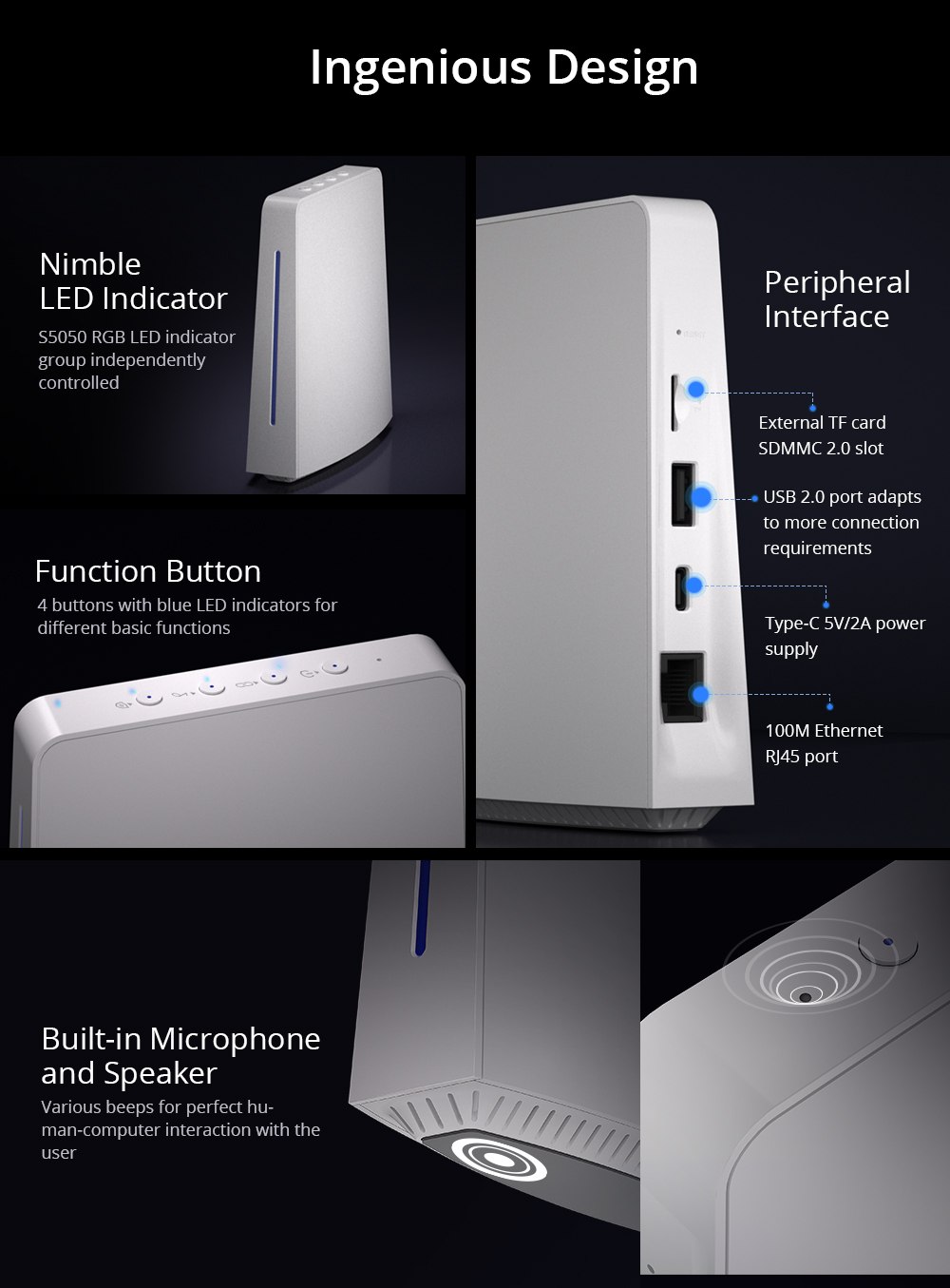 SONOFF iHost Smart Home Hub Private Local Server AIBridge Open API Support Various Add-ons Local ...