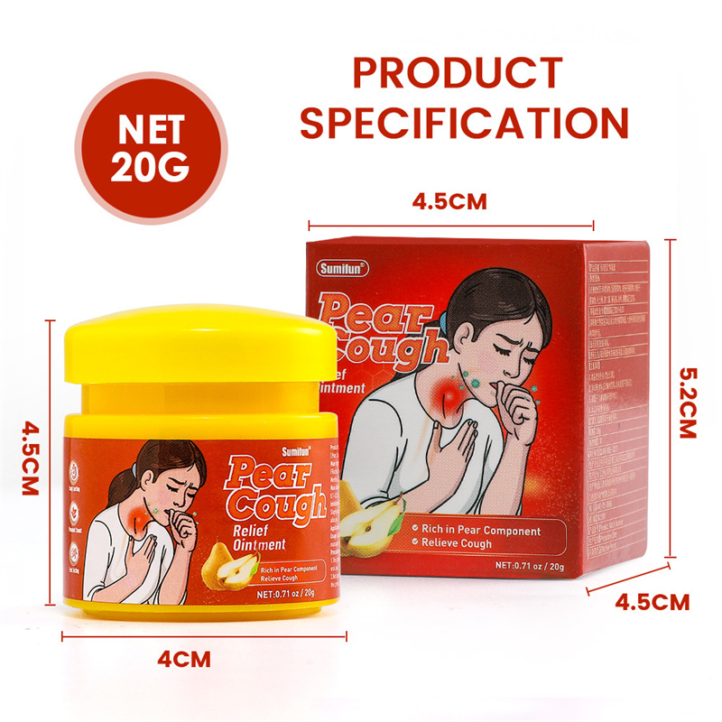 Pear Cough Cream Vitamin Clearing Heat Resolving Phlegm Bronchitis ...