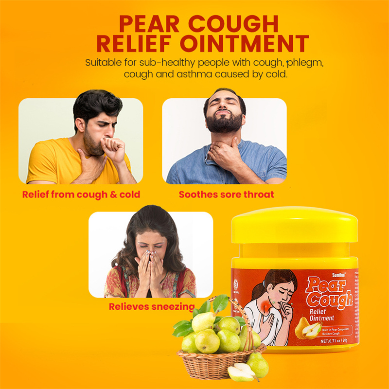 Pear Cough Cream Vitamin Clearing Heat Resolving Phlegm Bronchitis ...