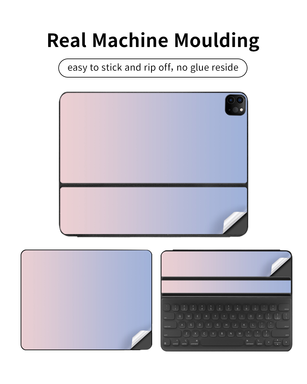 For iPad Keyboards Sticker 11/12.9 inches Smart Keyboard Folio iPad ...