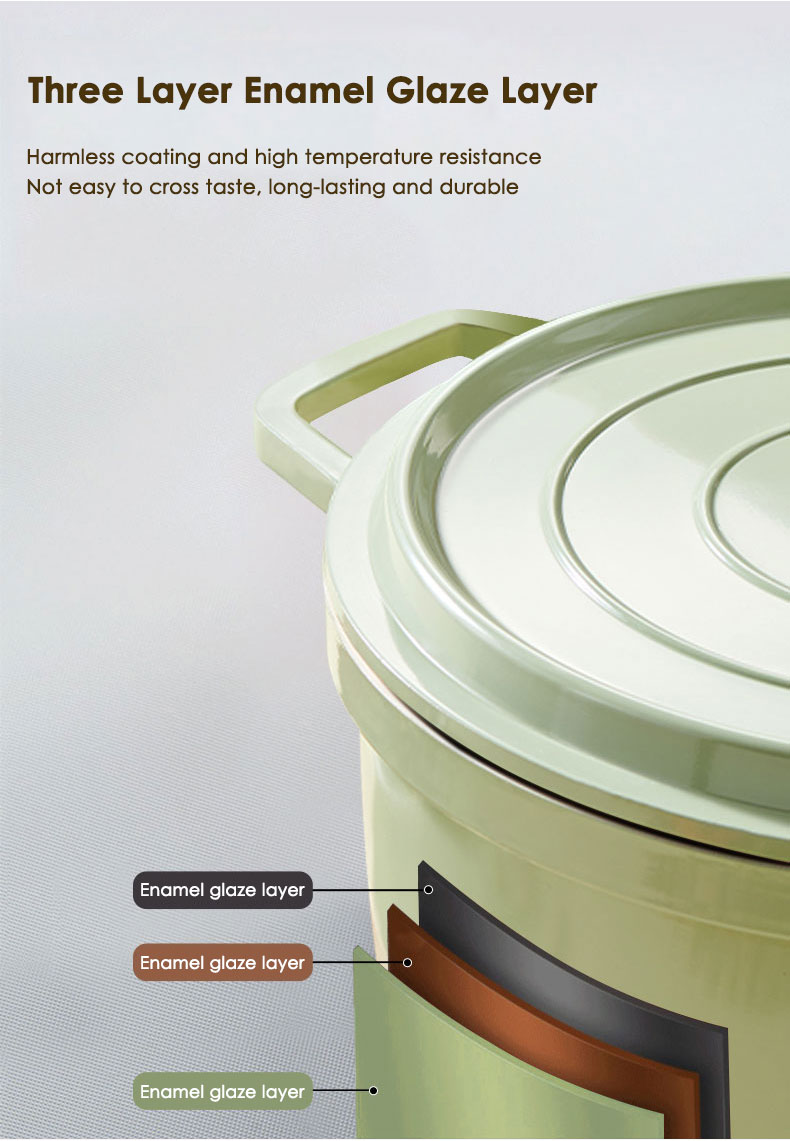 S&S Green Ceramic Pot 20cm / 24cm Oven Suitable Large Capacity Stock ...