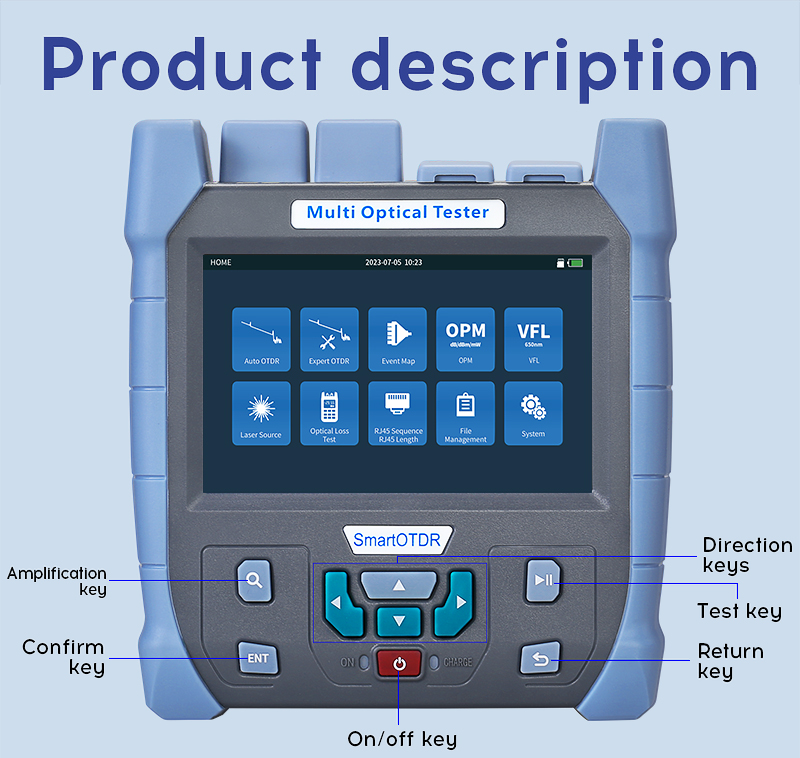 COMPTYCO AUA-783U/A OTDR MM Fully Automatic Optical Time Domain ...