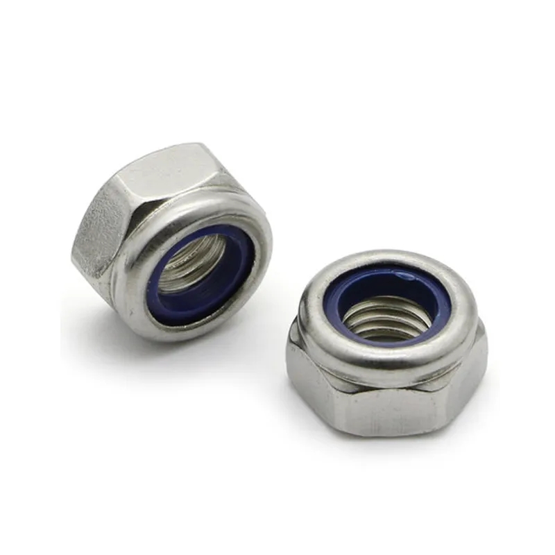 Metric Non-slip Anti-loose Nut M3 M4 M6 M8 M10 M12 Hex Hexagon Flange ...