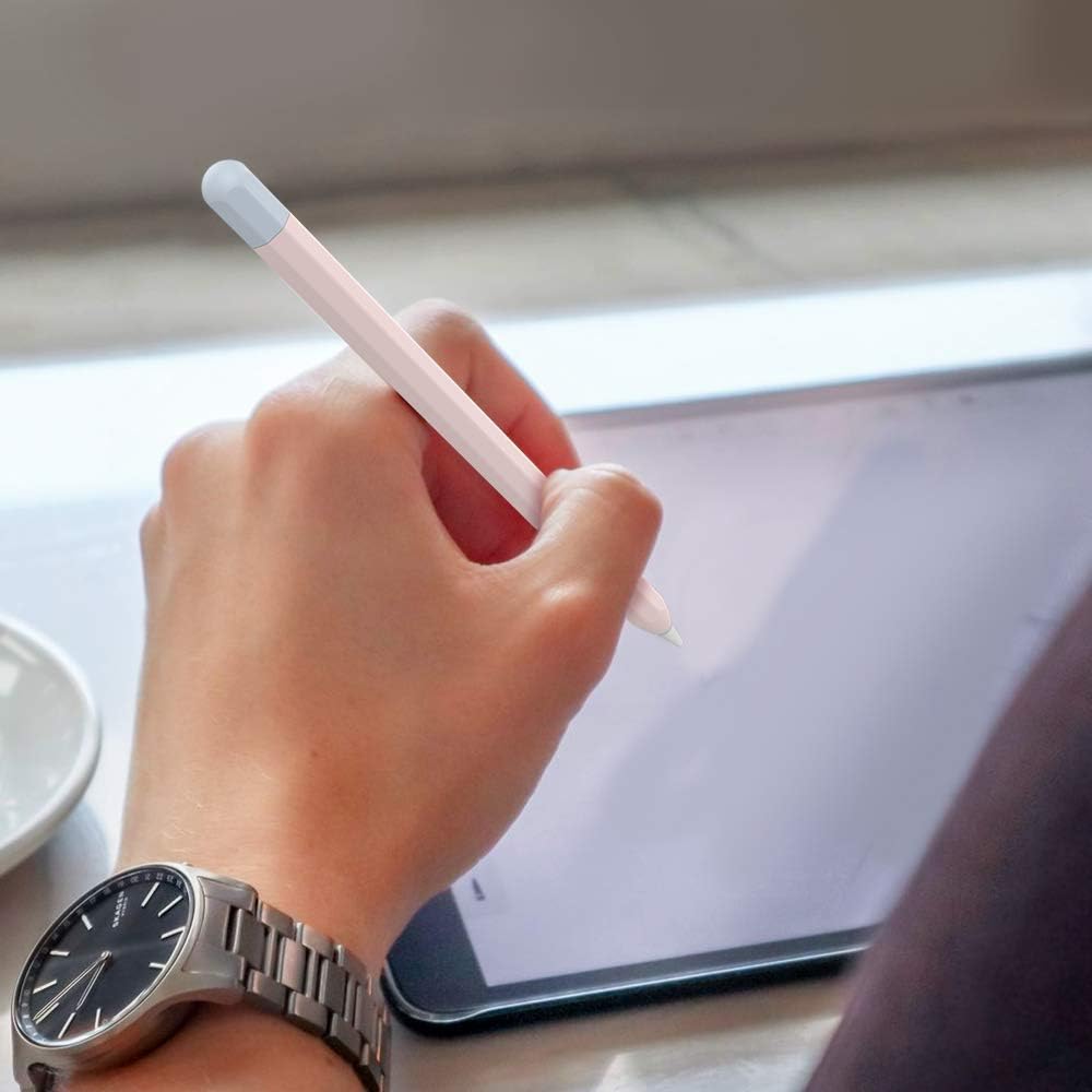 Non-slip Silicone Pencil Case Skin Cover Compatible with Apple Pencil ...