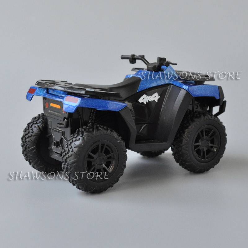 1:24 Scale Diecast Model ATV Toys All Terrain Vehicle Quad Bike Pull ...
