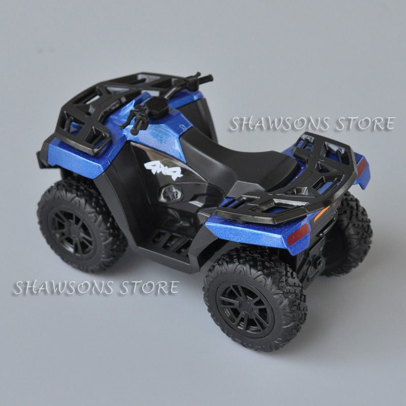 1:24 Scale Diecast Model ATV Toys All Terrain Vehicle Quad Bike Pull ...