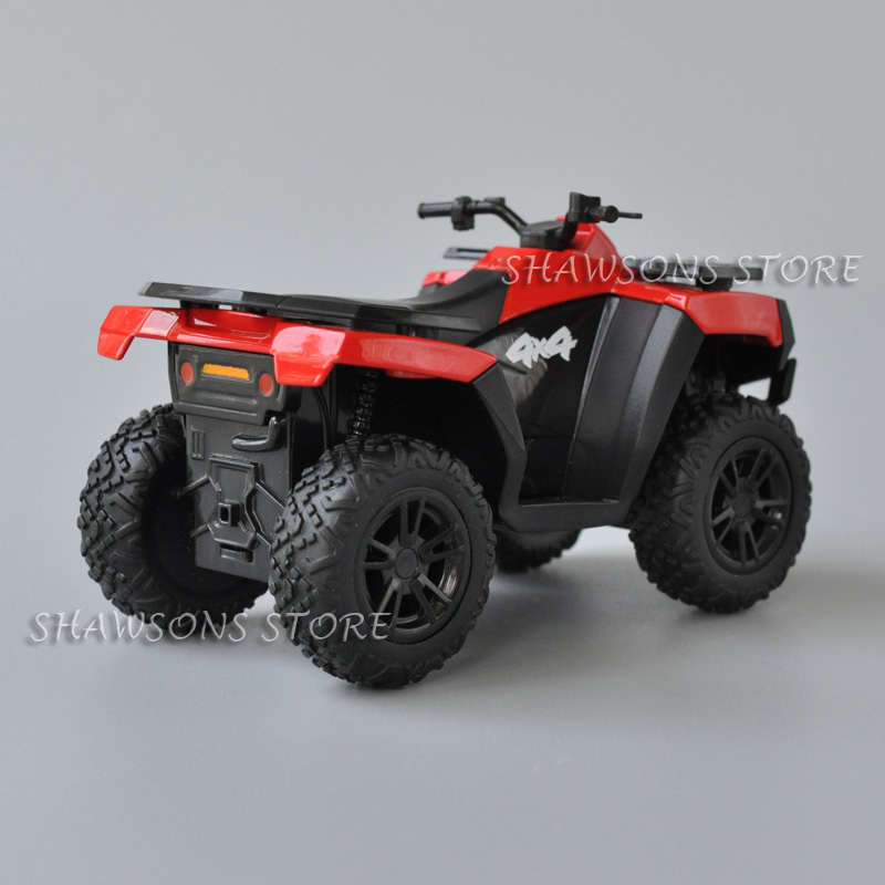 1:24 Scale Diecast Model ATV Toys All Terrain Vehicle Quad Bike Pull ...