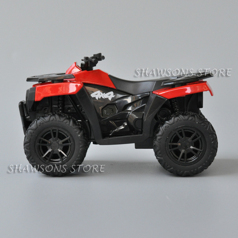 1:24 Scale Diecast Model ATV Toys All Terrain Vehicle Quad Bike Pull ...