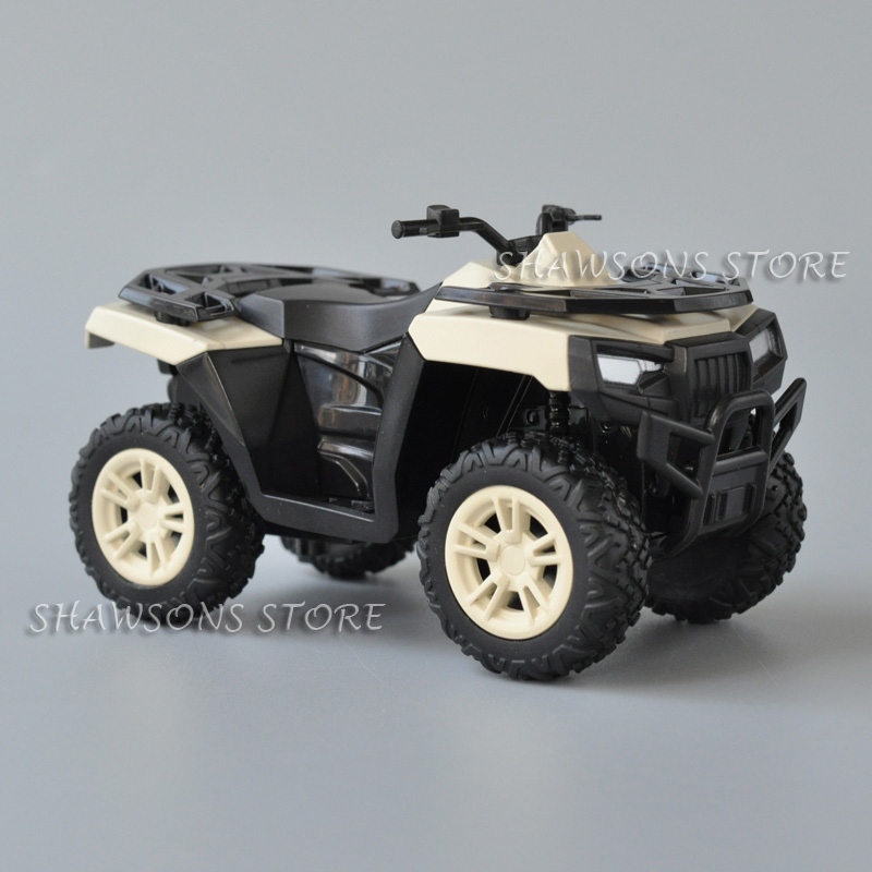 1:24 Scale Diecast Model ATV Toys All Terrain Vehicle Quad Bike Pull ...