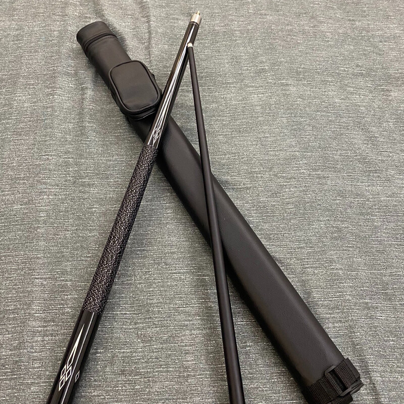 Carbon Fiber Pool Cue Black 8 Snooker American Nine Ball Billiard Cue ...