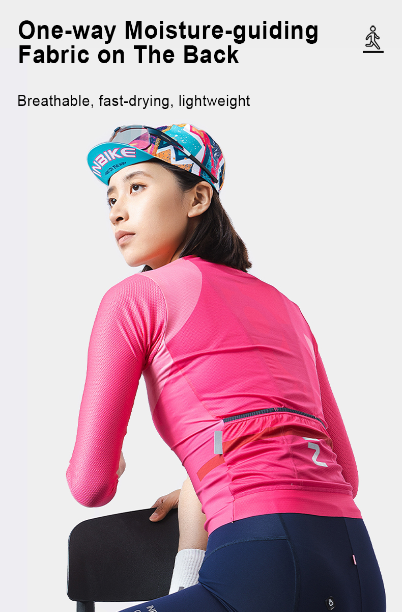 INBIKE 2023 Women Long Sleeve Cycling Jersey Biking Clothing for Riding Fast Drying Top Mountain ...