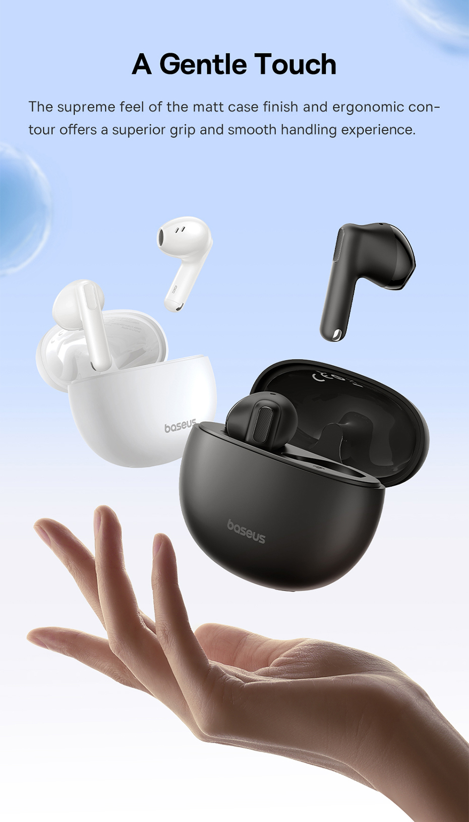 Baseus Bowie E12 TWS True Wireless Bluetooth5.3 Earphones Headphones ...