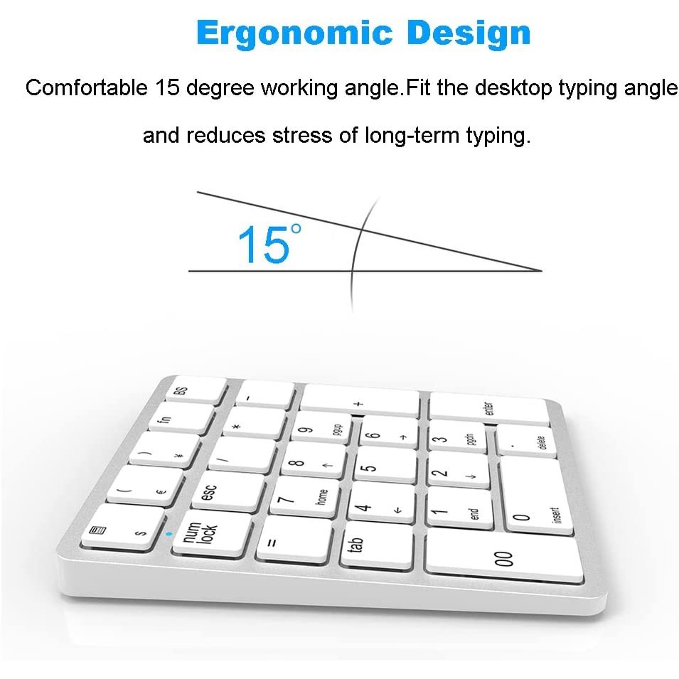 Jomaa Wireless Numeric Keyboard, Numeric Keyboard Numeric Keyboard 26 ...