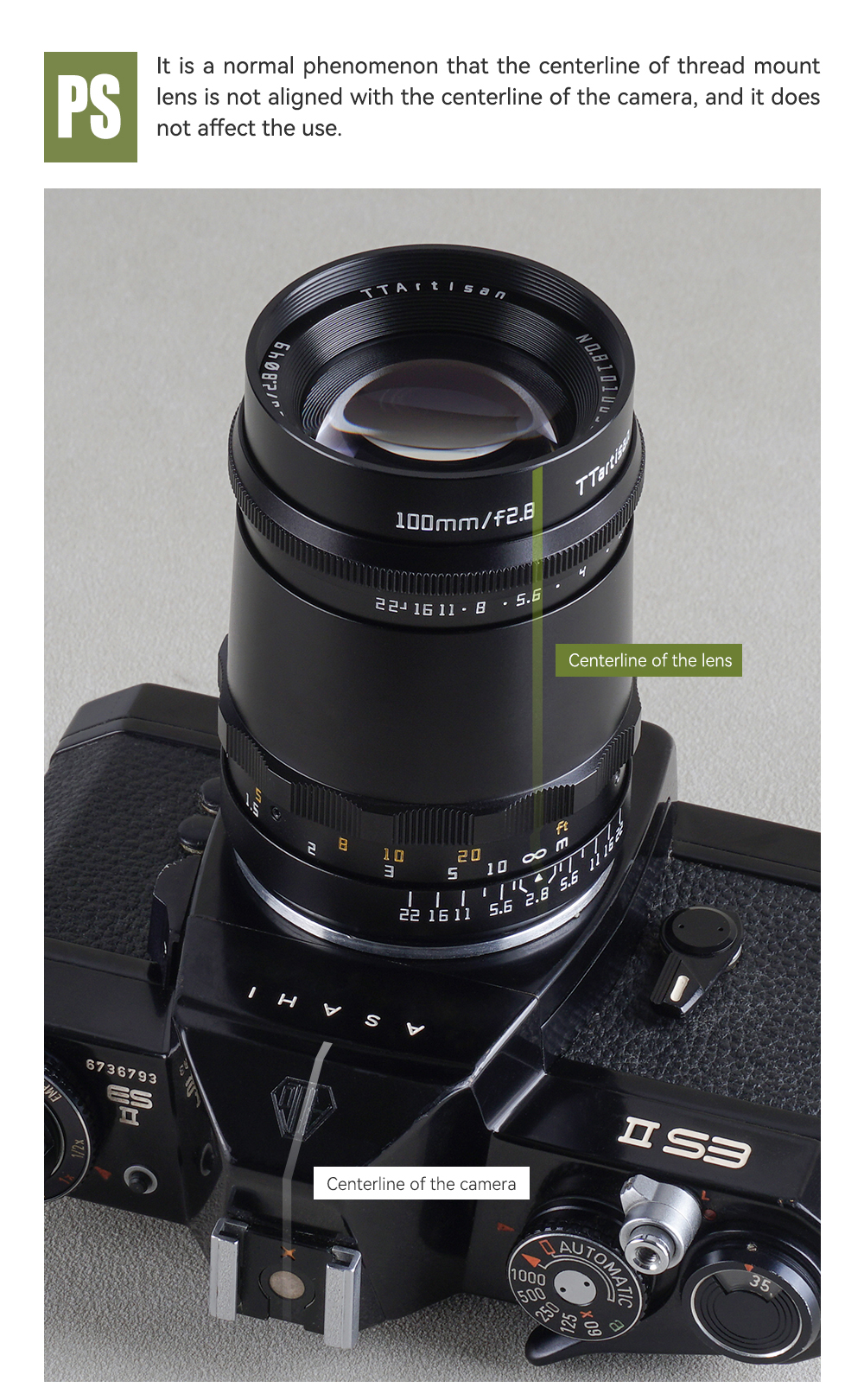 TTArtisan 100mm f2.8 Full Frame Bubble Bokeh Lens For M42 Mount Can be ...