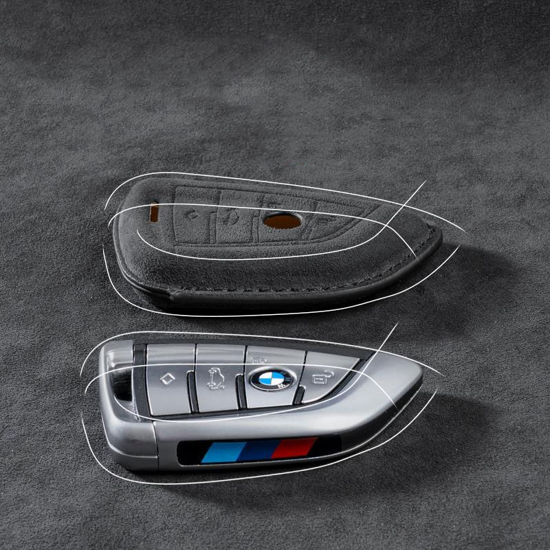 BMW Suede Key Pack 1 Series 3 Series 5 Series 7 Series X1 X3 X5 X6G G20 ...