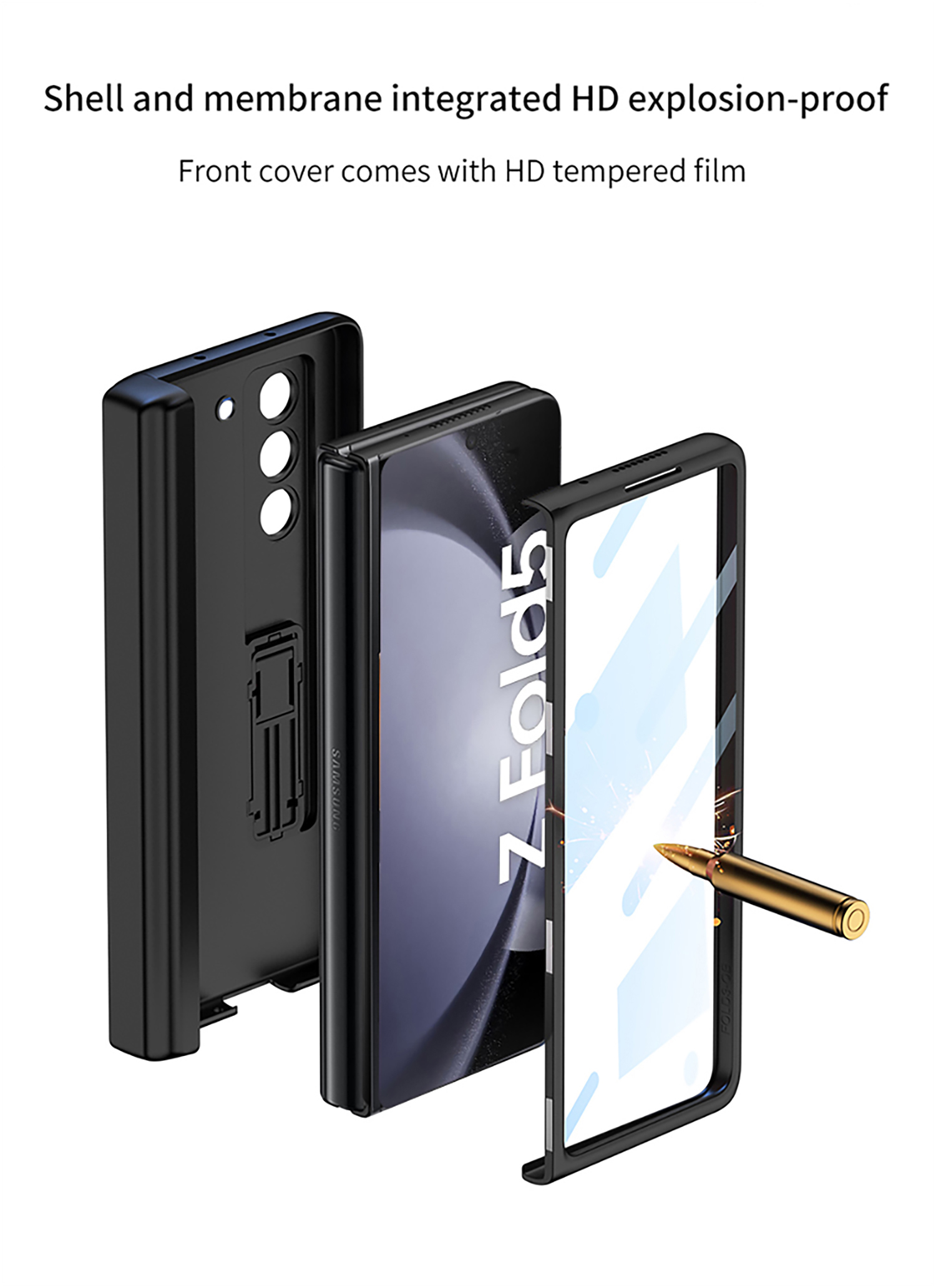 [Ready Stock] Casing For Samsung Galaxy Z Fold 5 phone case with pen ...