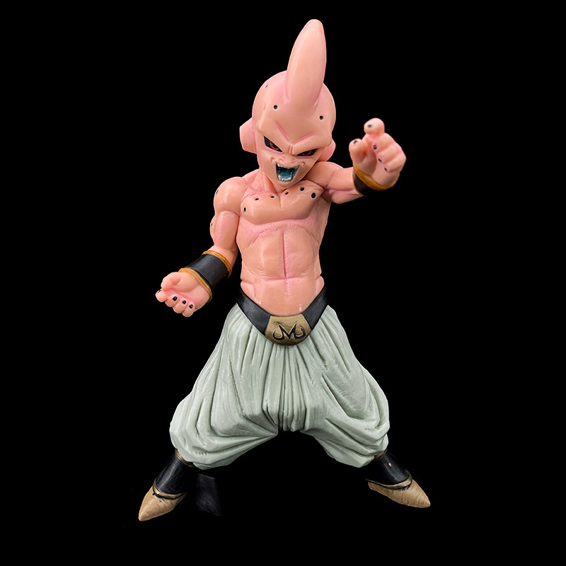 18cm Dragon Ball Z Boss Anime Figure Majin Buu Evil Buu GK Statue PVC ...