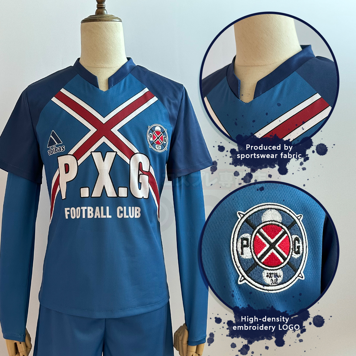 HOLOUN Blue Lock Anime PXG Charles Pari Ekusu Jen Cosplay Costume Rin ...