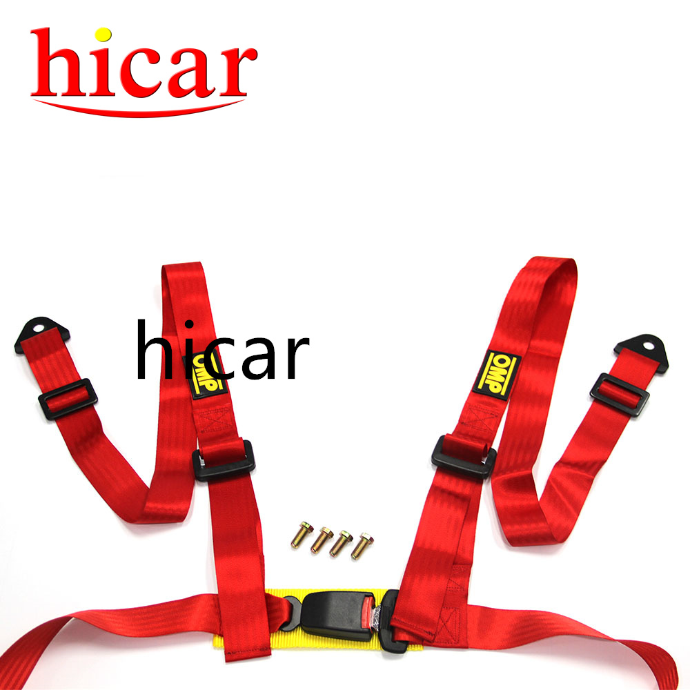OMP 2 inch 4 point clip on type racing safety belt | Shopee Malaysia